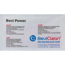 ich-zapfe Reinigungsmittel, Reinigungspulver f&uuml;r Schankanlagen - Bevi Power Pulver, (50 St&uuml;ck): Saures Reinigungsmittel f&uuml;r Getr&auml;nkeleitungen & Bierleitungen