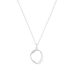 Tom Tailor Damen Tom Tailor Kette mit Anh&auml;nger &raquo;Schmuck Geschenk Silber 925&laquo; mit S&uuml;&szlig;wasserzuchtperle silber Perlen Silber 925 (Sterlingsilber), L: 45 