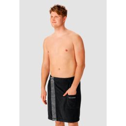 Schiesser Kilt &raquo;Rom aus weicher Baumwolle, saugstark und 3-fach weitenverstellbar&laquo; 1 Stk. MADE IN GREEN by OEKO-TEX schwarz Frottier L: 55cm
