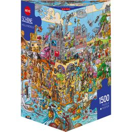 Heye Puzzle &raquo;Hollyworld, Sch&ouml;ne&laquo; Made in Europe bunt Pappe Einheitsgr&ouml;&szlig;e