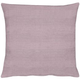 Apelt Dekokissen &raquo;Imperial&laquo; Kissenh&uuml;lle ohne F&uuml;llung, 1 St&uuml;ck lila Seide B/L: 46cm x 46cm, 1 Stk.