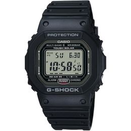 Casio G-Shock Herren Casio G-SHOCK Funkchronograph Solaruhr,Armbanduhr,Herrenuhr,digital,,bis 20 bar wasserd.Resinarmband schwarz Einheitsgr&ouml;&szlig;e