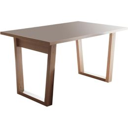 M&auml;usbacher Schreibtisch &raquo;Frame&laquo; grau B/H/T: 160cm x 77cm x 70cm