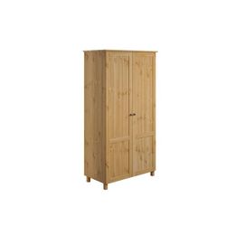 OTTO home Kleiderschrank &raquo;Juventus, Dreht&uuml;renschrank, Schrank&laquo; mit 2 T&uuml;ren, 97 cm breit, aus massiver Kiefer, FSC -zertifiziert beige Massivholz B/H/T