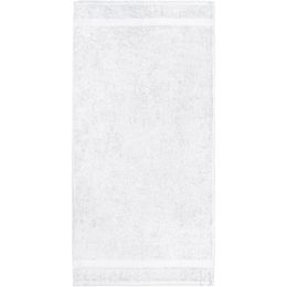 Dyckhoff Handtuch &raquo;Planet&laquo; wei&szlig; Walkfrottier, Obermaterial: 100% Baumwolle B/L: 50cmx100cm, 1 Stk., Walkfrottier