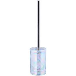 Kleine Wolke WC-Garnitur &raquo;Opalis&laquo; aus Glas wei&szlig; Glas Einheitsgr&ouml;&szlig;e