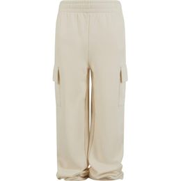 Urban Classics Trousers - Sweat in whitesand | Gr.: 110/116