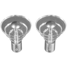 Liedeco Gardinenstangen-Endst&uuml;ck &raquo;Luna&laquo; f&uuml;r Gardinenstangen &Oslash; 16 mm silber 2 Stk.