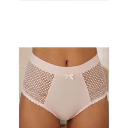 Lascana Damen Lascana Taillenslip aus Bio-Baumwolle beige 32/34