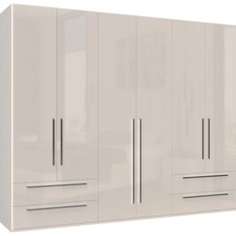 OTTO home Kleiderschrank &raquo;Piano, UV lackiert, hochgl&auml;nzend in beige oder wei&szlig;, FSC-zertifiziert&laquo; mit 4 Schubladen, 272 oder 317cm breit, H&ouml;he 224cm, 