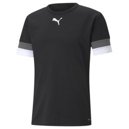 Puma Sportshirt "TeamRISE Jersey" in Schwarz | Gr.: L
