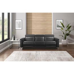 OTTO home 3-Sitzer &raquo;LUND,Naturleder, 222 cm, man. o. elektr. Relaxfunktion in 2 Sitzen&laquo; (links/rechts), USB-A bei elektrischer Ausf&uuml;hrung, 