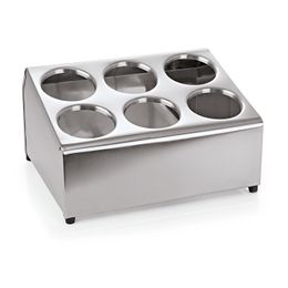 ich-zapfe Besteckbeh&auml;lter Gastro f&uuml;r 6 Besteckk&ouml;cher