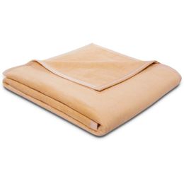 Biederlack Wohndecke &raquo;Cotton Sense&laquo; aus 100% Baumwolle beige Baumwolle B/L: 150cm x 200cm