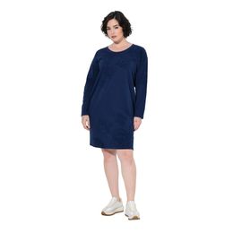 Ulla Popken Kleid in tintenblau | Gr.: 62/64