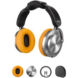 Dyson Over-Ear-Kopfh&ouml;rer &raquo;OnTrac &laquo; Bluetooth Ger&auml;uschisolierung Transparenzmodus Integriertes Mikrofon zum telefonieren und Ger&auml;uschunterdr&uuml;ckung 