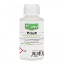 ich-zapfe Milchs&auml;ure 80% - VINOFERM Lactol 100ml ENDE
