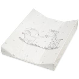 Julius Z&ouml;llner Wickelauflage &raquo;2-Keil, Dschungelbande&laquo; Made in Germany wei&szlig; PVC-Folie, Softschaum B/L: 50cm x 65cm