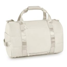 Heys Herren Reisetasche &raquo;The Puffer Duffle Bag&laquo; Weekender Duffle Bag Schuhfach Aufstecksystem wei&szlig; B/H/T: 48cm x 30,5cm x 25,5cm