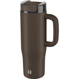 Zwilling Thermoflasche &raquo;Thermo Plus&laquo; Edelstahl, Doppelwandig, Auslaufsicher Edelstahl 900ml