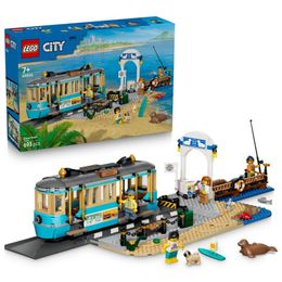 Lego Konstruktionsspielsteine &raquo;Klassische Strandstra&szlig;enbahn (60506), Lego City&laquo; Made in Europe bunt Einheitsgr&ouml;&szlig;e Konstruktionsspielsteine
