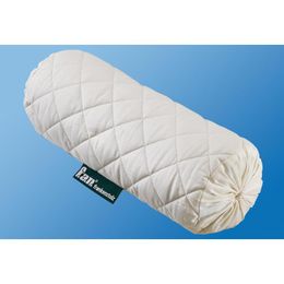 f.a.n. fan Nackenrolle &raquo;Heidi&laquo; Zirbe kann beruhigend und entspannend wirken wei&szlig; B/H/L: 40cm x 15cm Nackenrolle