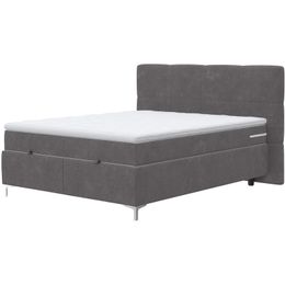 COTTA Boxbett &raquo;Kimy inkl. Bettkasten&laquo; erh&auml;ltlich in den Breiten 160x200cm & 180x200cm grau 92% POLYESTER (PES);8% POLYAMID (PA) Struktur weich, 