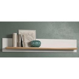 Home Affaire Wandboard &raquo;Nybro&laquo; Breite 146 cm wei&szlig; Holzwerkstoff B/H/T: 146cm x 25cm x 21cm