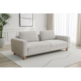 Sit & More sit&more Big-Sofa &raquo;Concept&laquo; Modernes Sofa in drei Fu&szlig;farben zur Auswahl 100% Polyester B/H/T: 186cm x 84cm x 93cm,mit Fu&szlig; Buche natur