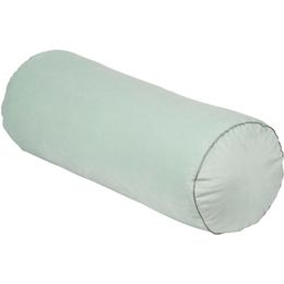 Pad Dekokissen &raquo;Elegance&laquo; Design als Basic, aus Samt, elegante Optik blau Polyester B/L: 15cm x 50cm, 1 Stk.