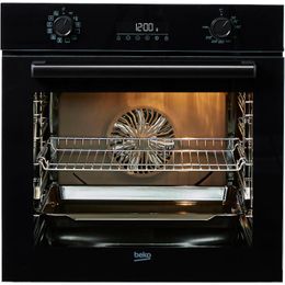 Beko Backofen &raquo;BBIM17300B&laquo; mit 1-fach-Teleskopauszug mit SteamShine Mit AirFry knusprig frittieren im Ofen &ndash; ganz ohne zus&auml;tzliches Fett schwarz 