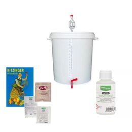 ich-zapfe Wein selber machen, Wein starterset, Weinbrauset, Weinherstellung starterset - mit G&auml;reimer 30L, klein