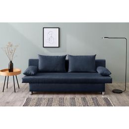 Jockenh&ouml;fer Schlafsofa &raquo;B: 191 cm, Liegefl. 120x191 cm&laquo; mit Schlaffunktion & Bettkasten Korpus: 100% Polyester;Kissen: 100% Polyester B/H/T: 191cm x 80cm, Luxus-