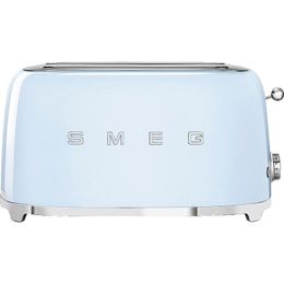 Smeg Toaster &raquo;TSF02PBEU&laquo; 2 lange Schlitze f&uuml;r 2 Scheiben 1500 W blau Einheitsgr&ouml;&szlig;e Toaster
