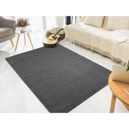 OCI DIE TEPPICHMARKE Teppich &raquo;MELIRA&laquo; rechteckig 13 mm H&ouml;he robuster strapazierf&auml;higer dichter Kurzflor, Wohnzimmer grau Polypropylen B : 160cm 1 Stk.