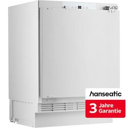 Hanseatic Einbaugefrierschrank &raquo;HEGS8260E&laquo; 81,8 cm hoch 59,5 cm breit inkl. 3 Jahre Herstellergarantie silber Manuelle Entfrostung