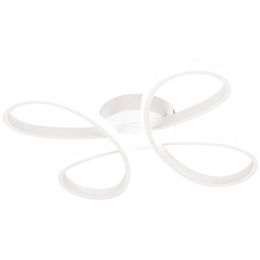 Trio Leuchten LED Deckenleuchte &raquo;FLY, Deckenlampe LED 22W 2600 Lumen kaltwei&szlig; 4000K 3-Stufen dimmbar&laquo; LED-Board 1 Stk. Kaltwei&szlig; Ma&szlig;e 40x40 cm, LED 