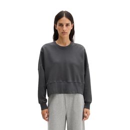 Marc O'Polo Marc O'polo Damen Marc O'Polo Sweatshirt, relaxed fit mit recycelter Baumwolle, cropped, gro&szlig;er Back-Print grau XL