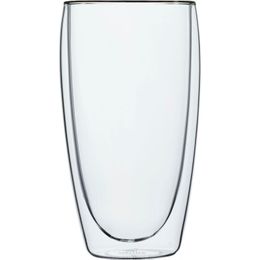 SABATIER International Latte-Macchiato-Glas &raquo;Brasserie&laquo; Mundgeblasen, 300 ml, hitze- & k&auml;ltebest&auml;ndiges Borosilikatglas transparent Borosilikatglas &Oslash; 