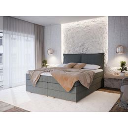 FORTE Boxspringbett &raquo;Pillows mit Bettkasten, erh&auml;ltlich in den Breiten 140, 160 & 180cm&laquo; in verschiedenen Farben erh&auml;ltlich Der Bezugsstoff Baltimore 