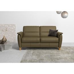 Home Affaire 2,5-Sitzer &raquo;Palmera, B: 179 cm&laquo; mit Federkern gr&uuml;n Luxus-Microfaser (100% Polyester);Struktur (100% Polyester);Luxus-Microfaser in 