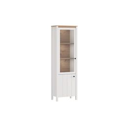 Home Affaire Vitrine &raquo;BEDFORD Vitrinenschrank, Glasschrank, Standvitrine, Highboard&laquo; MDF-Profil 2D ummantelt, Hotstamping, 1mm ABS-Kanten, 4 