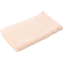 G&ouml;zze Gaestehandtuecher &raquo;Monaco&laquo; im Set, Uni Farben, mit gewellter Bord&uuml;re rot Walkfrottier, Obermaterial: 100% Baumwolle B/L: 30cmx50cm, 3 Stk., 
