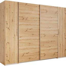 Rauch Schwebet&uuml;renschrank &raquo;Kleiderschrank Dreht&uuml;renschrank Schrank Garderobe KRONACH&laquo; in 3 Ausstattungen BASIC/CLASSIC/PREMIUM, Breiten 225/268/311/