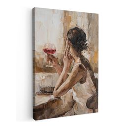 OnlyWow Leinwand Bilder Wein | Gr.: 20 x 30 cm
