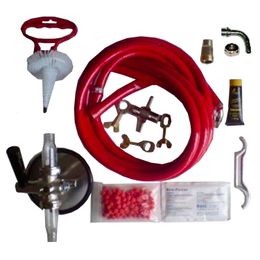 ich-zapfe Reinigungsset f&uuml;r Zapfanlage und Keg - gro&szlig; - 2leitig - 10mm