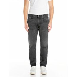 Replay Herren Slim-fit-Jeans &raquo;Anbass&laquo; grau 28, L&auml;nge 30