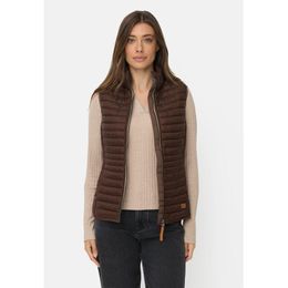 Camel Active Winddichte Weste mit zwei Innentaschen in Braun | Gr.: 36