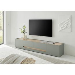 Home Affaire Lowboard &raquo;City/Giron, moderner TV-Schrank, Kommode, TV-Unterschrank&laquo; zeitlos, modern, ausreichend Stauraum, vielseitig einsetzbar gr&uuml;n B/