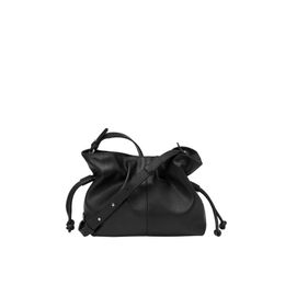 Marc O'polo Accessories Damen Marc O'Polo Accessories Umh&auml;ngetasche &raquo;Simona&laquo; Beuteltasche, Hobobag, Schultertasche mit Zugband schwarz B/H/T: 30cm x 